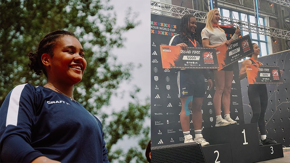 SILVER för Miranda Tibbling på världscupen i parkour | Gymnastikförbundet