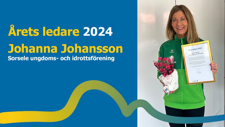 Johanna Johansson är Årets ledare 2024 | Gymnastikförbundet