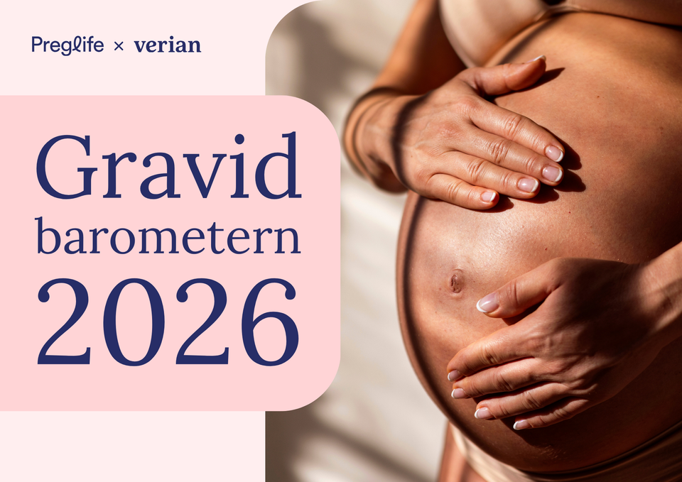 Preglife lanserar Gravidbarometern 2026: Att vara gravid i en orolig ...